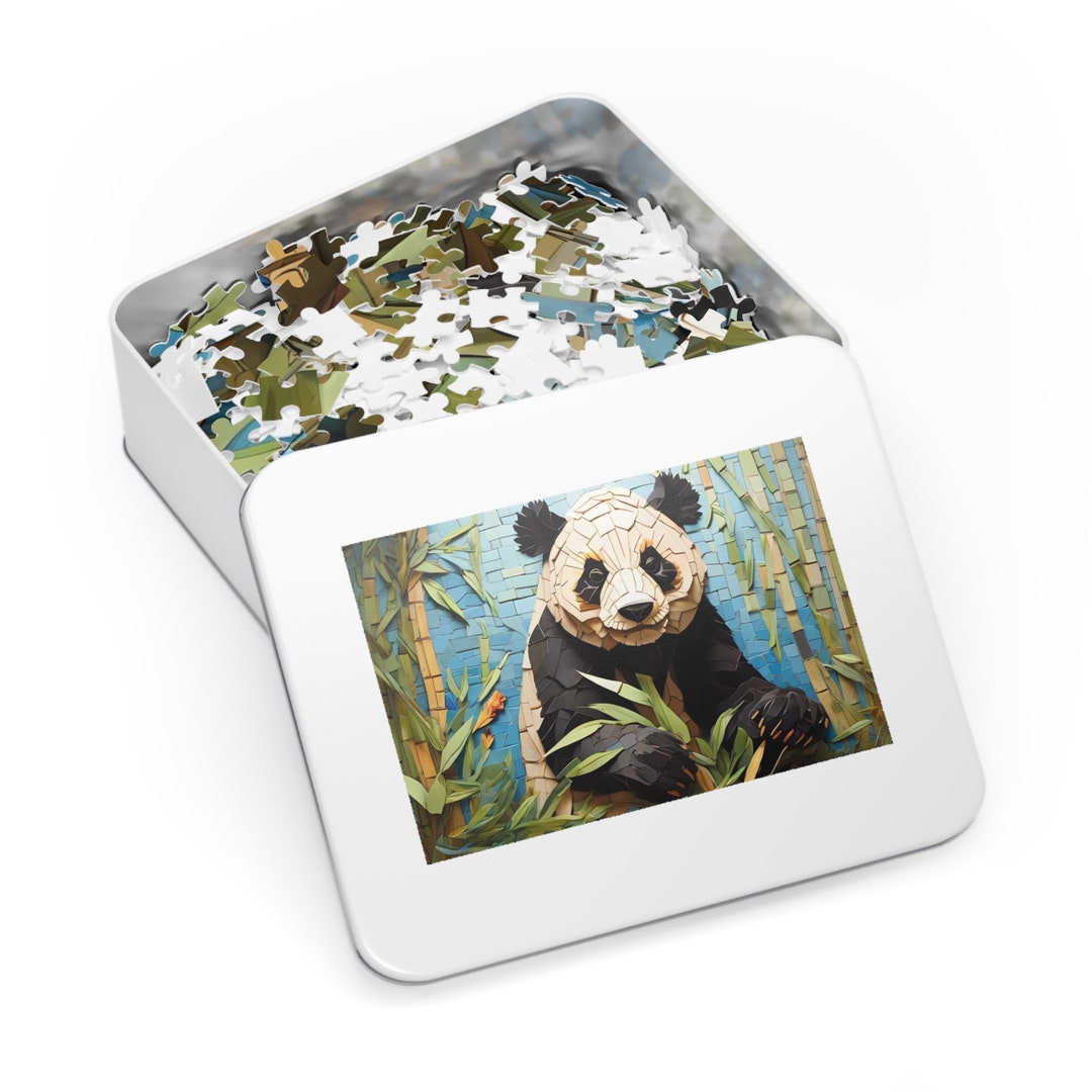 Giant Panda Unique Jigsaw Puzzle, 1000 Pieces, Family, Adults - Etsy