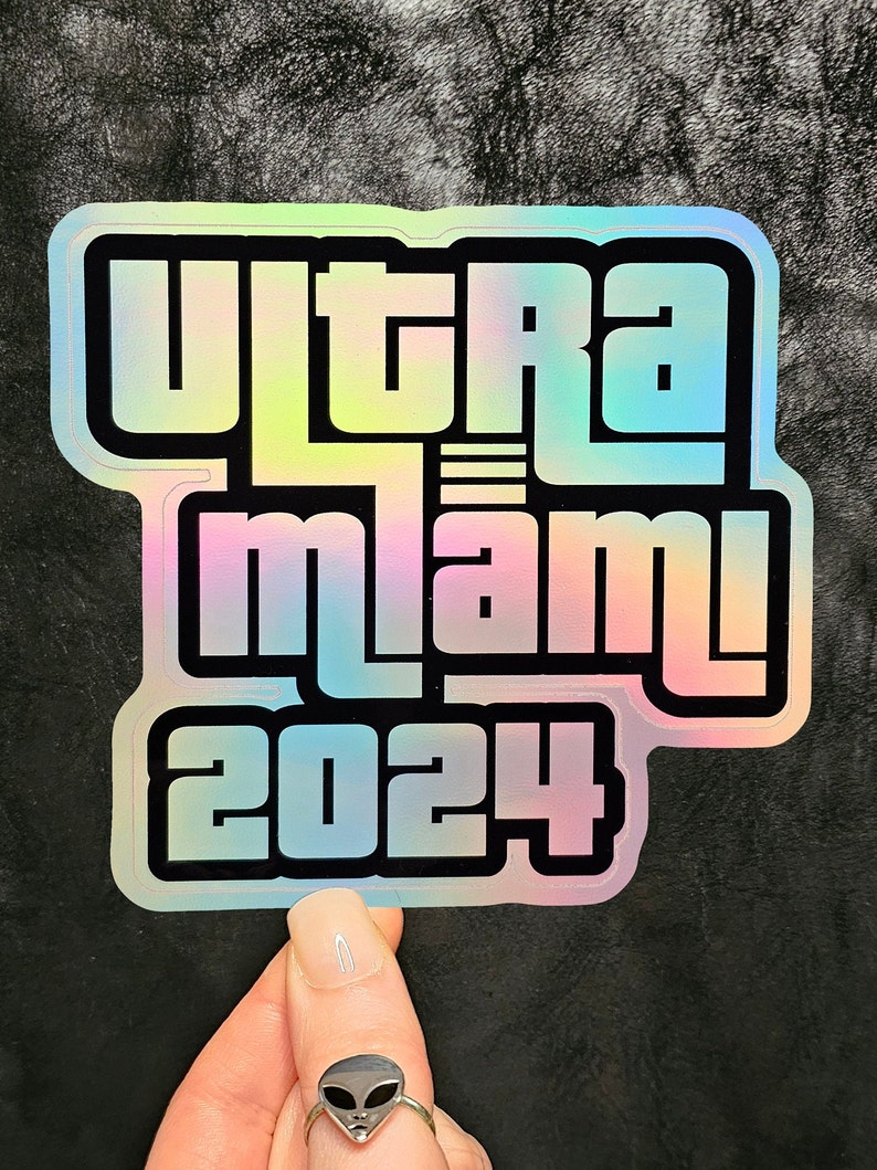 GTA Ultra Miami 2024 Ultra Music Festival EDM Sticker - Etsy
