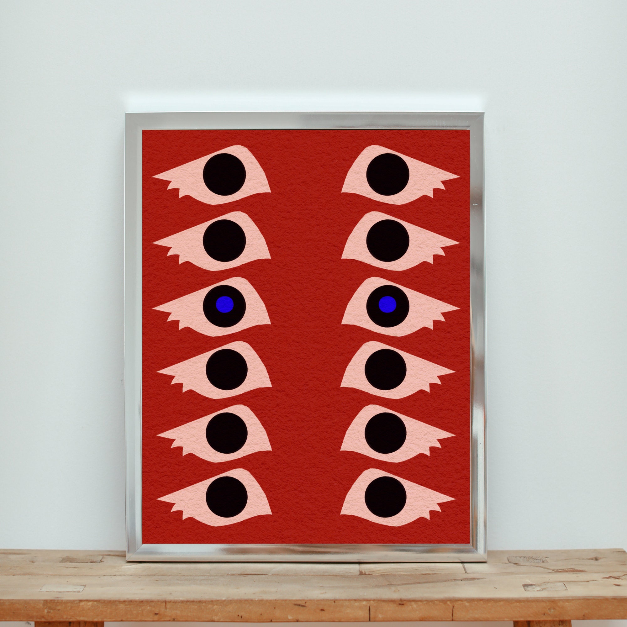 Angel Eyes Poster Weirdcore Biblically Accurate Angel Poster Creepy ...