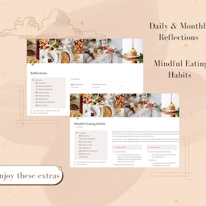 Food Diary | Nutrition Diary | Notion Template | Mindful Eating | Food ...