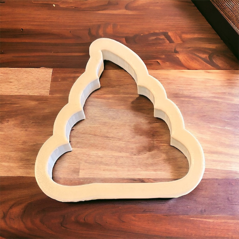 Novelty Poop Emoji Cookie Cutter | Fun Baking Tool for Kids' Parties ...