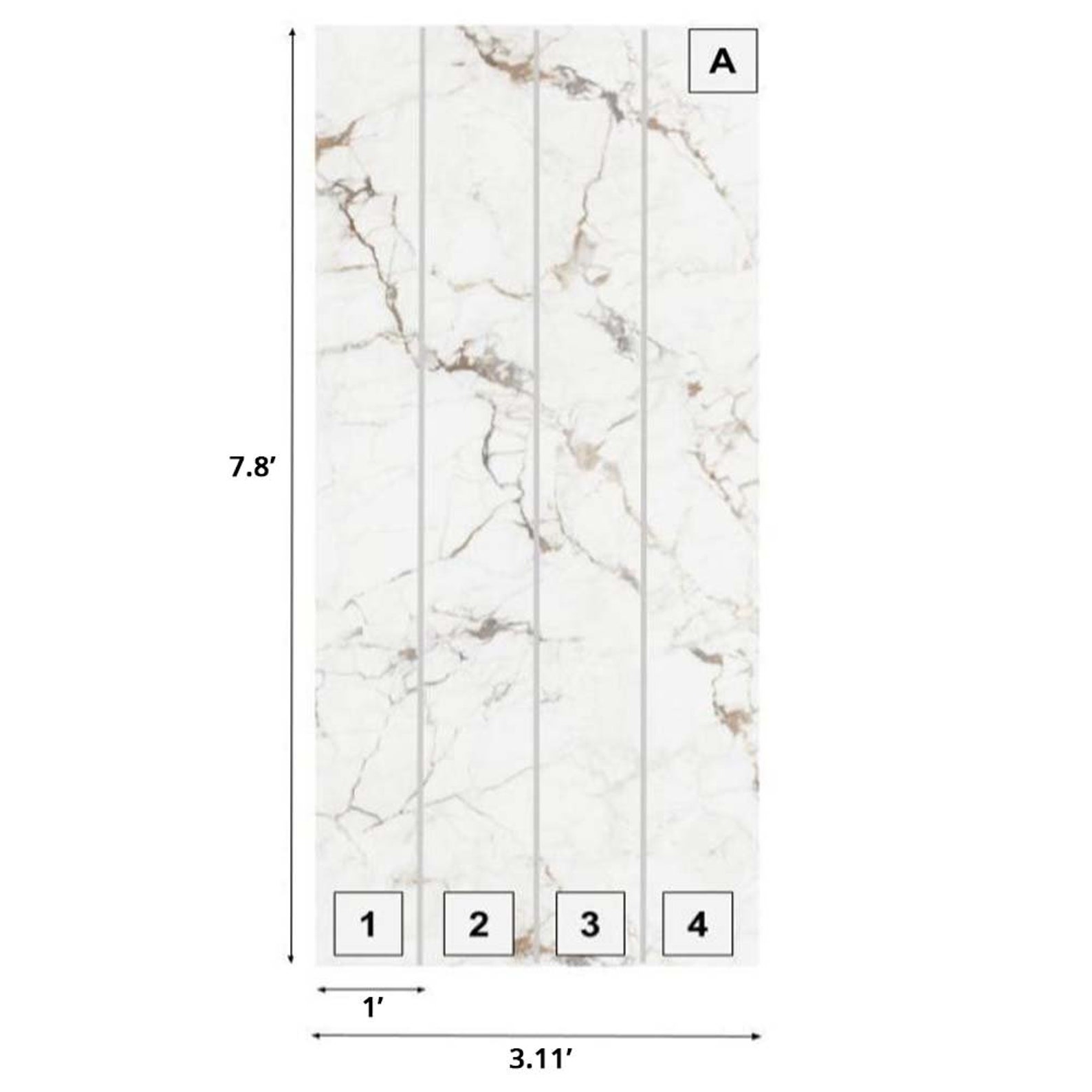 Marble Panels | Stone-patterned Walls | Decorative Wall Coverings ...