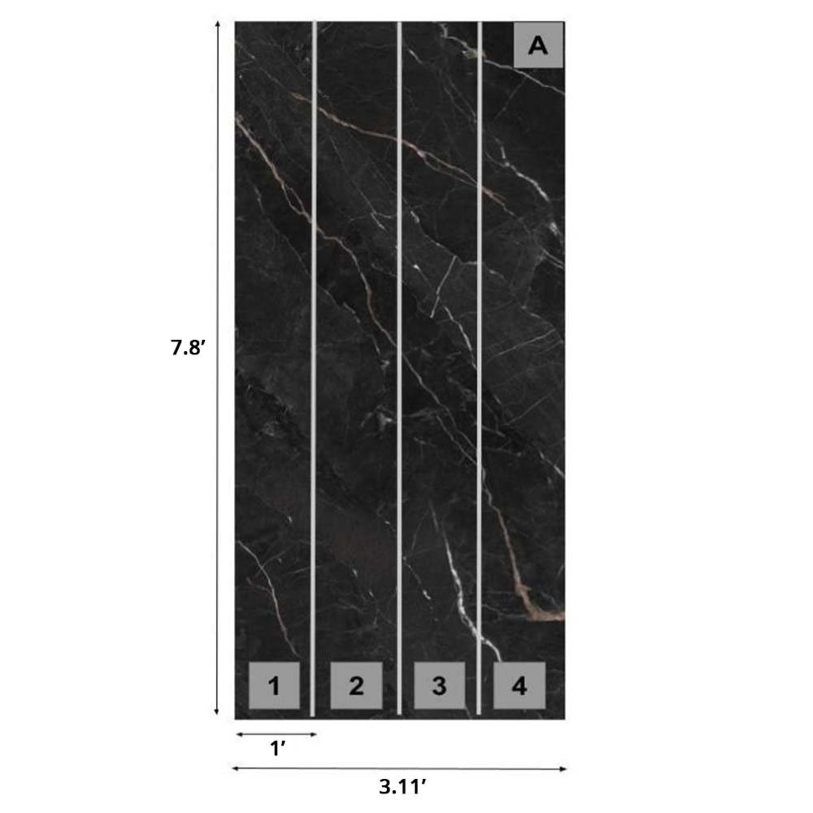 Marble Panels Stone-patterned Walls Decorative Wall Coverings Wall ...