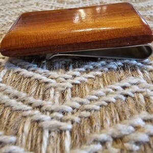 Handmade Wooden Money Clips - Etsy