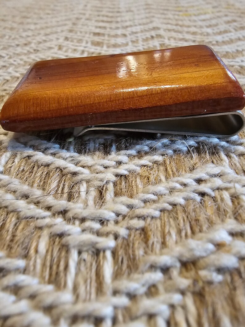 Handmade Wooden Money Clips - Etsy