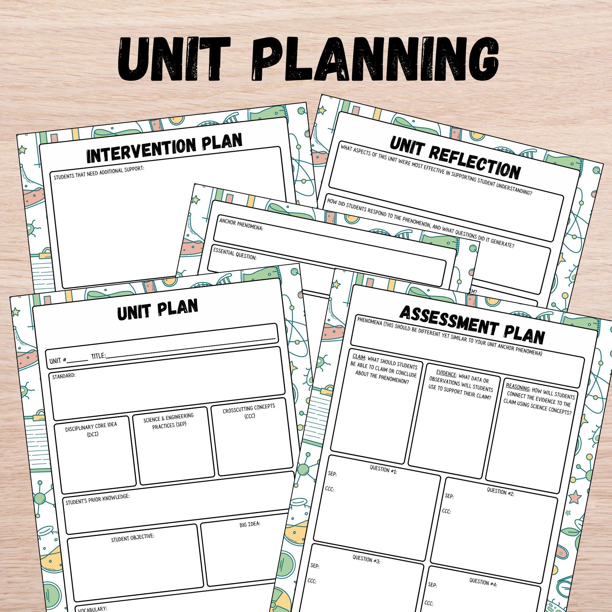 NGSS Science Teacher Planner - Etsy
