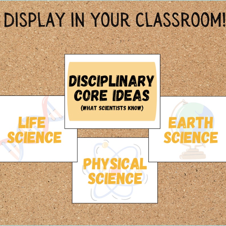 NGSS Bulletin Board Posters - Etsy
