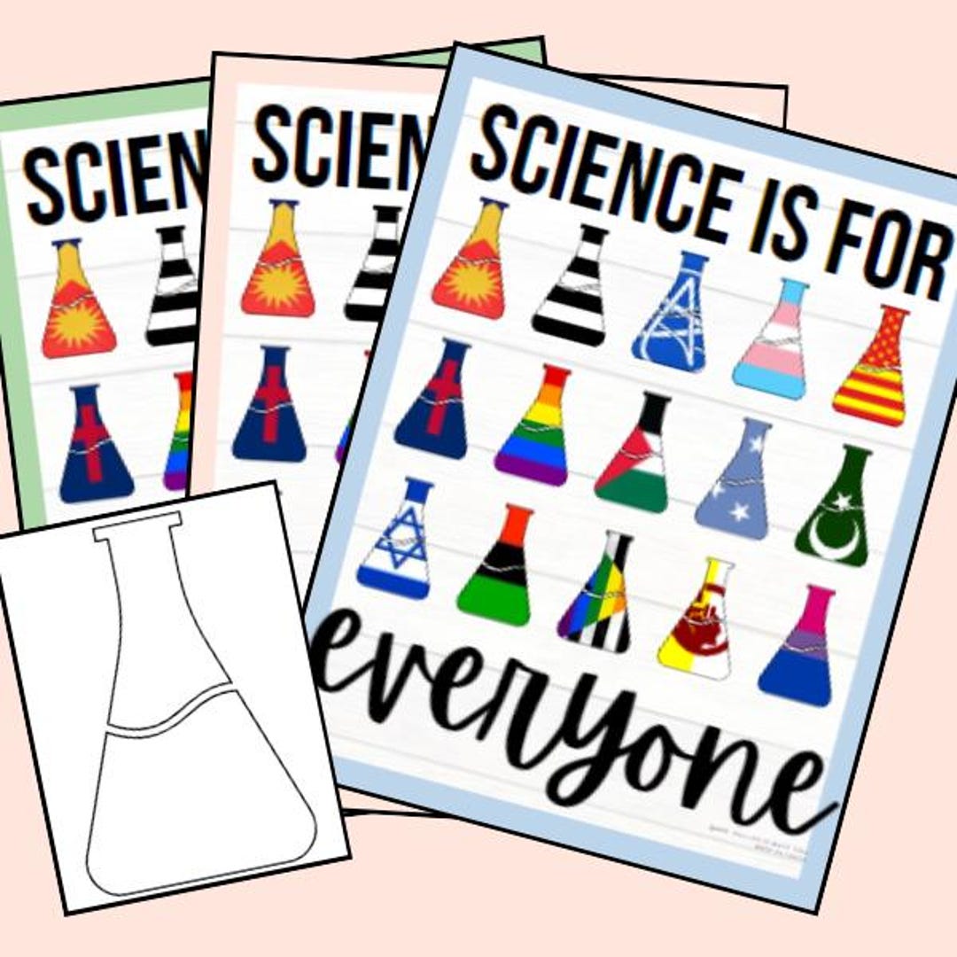 Boho science is for Everyone Poster - Etsy