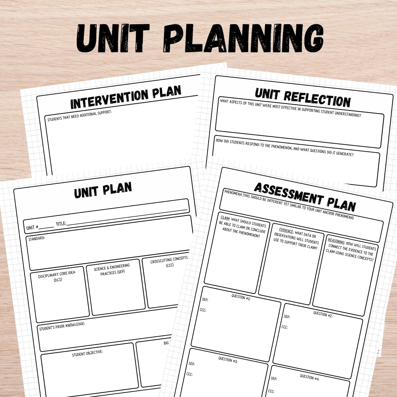 NGSS Science Teacher Planner (composition Notebook) - Etsy