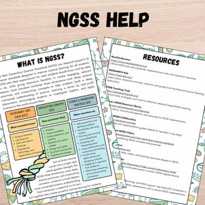 NGSS Science Teacher Planner - Etsy