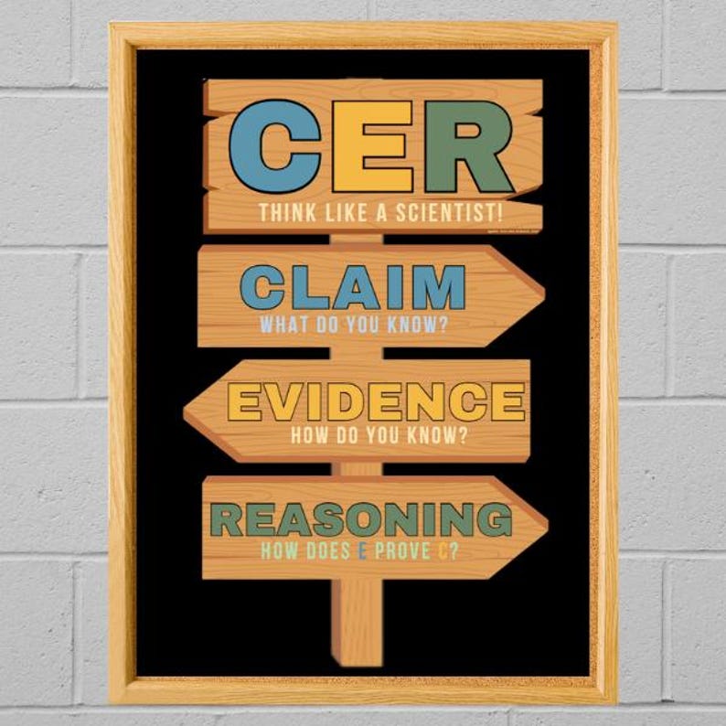 Forest CER Science Bulletin Board Posters (arrow Direction Sign) - Etsy