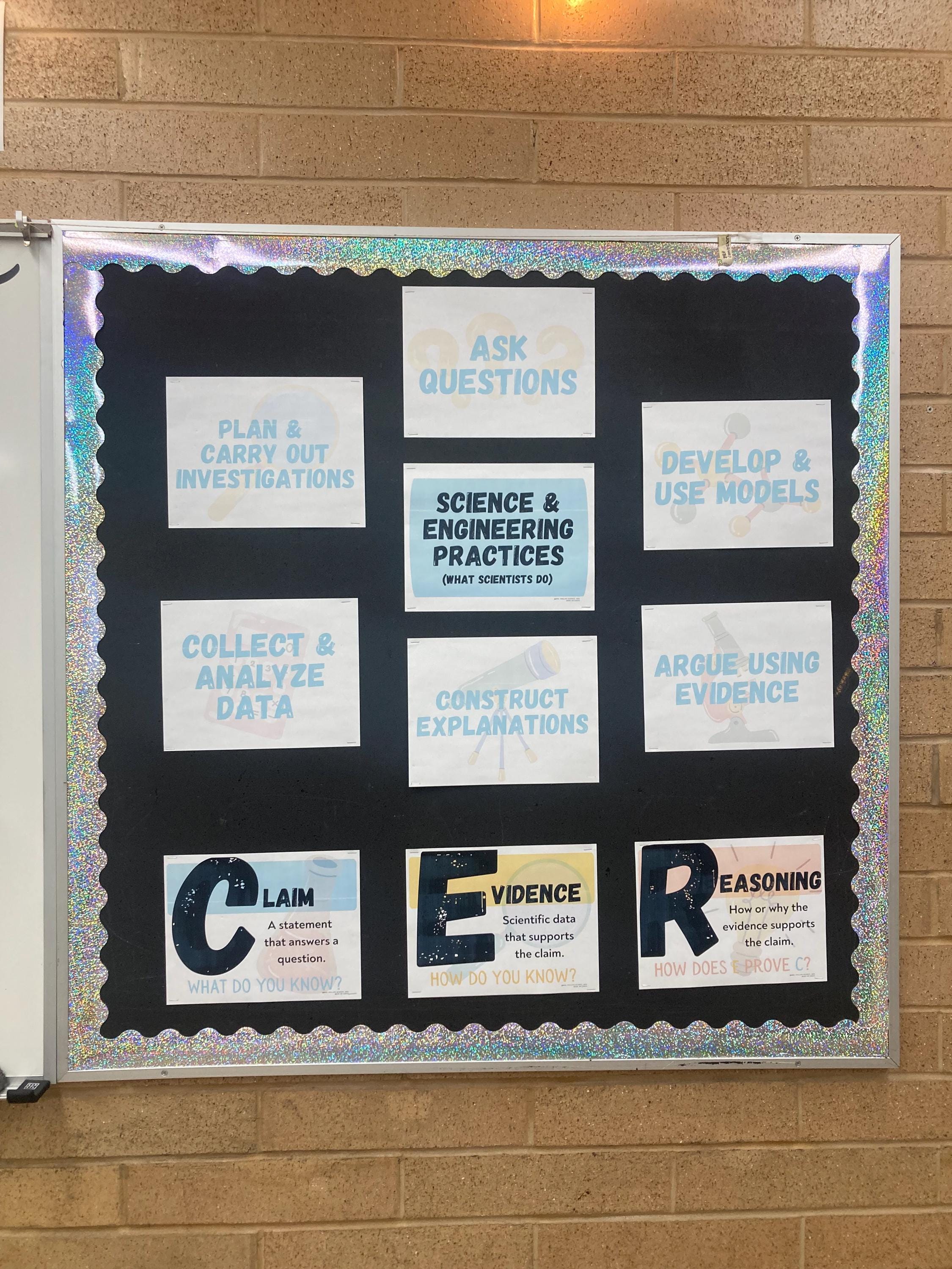 CER Science Bulletin Board Posters - Etsy