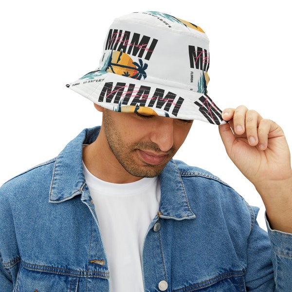 Miami Bucket Hat - Etsy