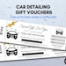 Car Detailing Gift Voucher Template + Bonus PDF Tracker Sheet ...