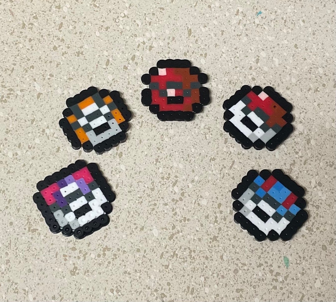 Fuse Bead Pokeball Pin Blind Bags - Etsy