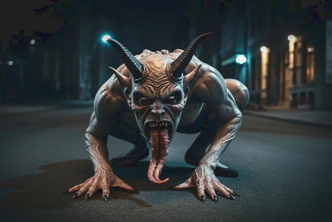 Street Demon Satin and Archival Matte Poster - Etsy