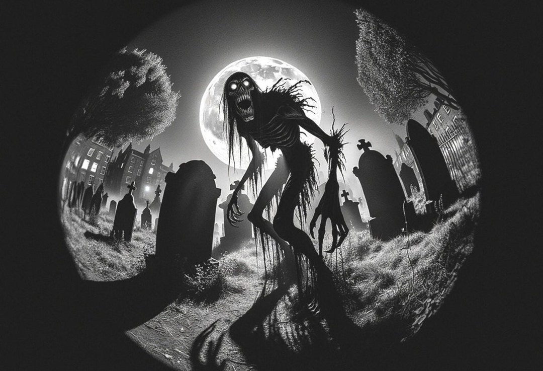 Graveyard Demon-satin and Archival Matte Poster - Etsy