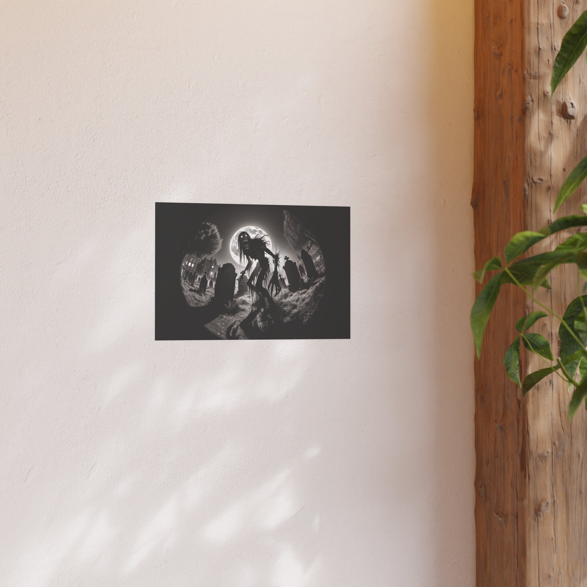 Graveyard Demon-satin and Archival Matte Poster - Etsy