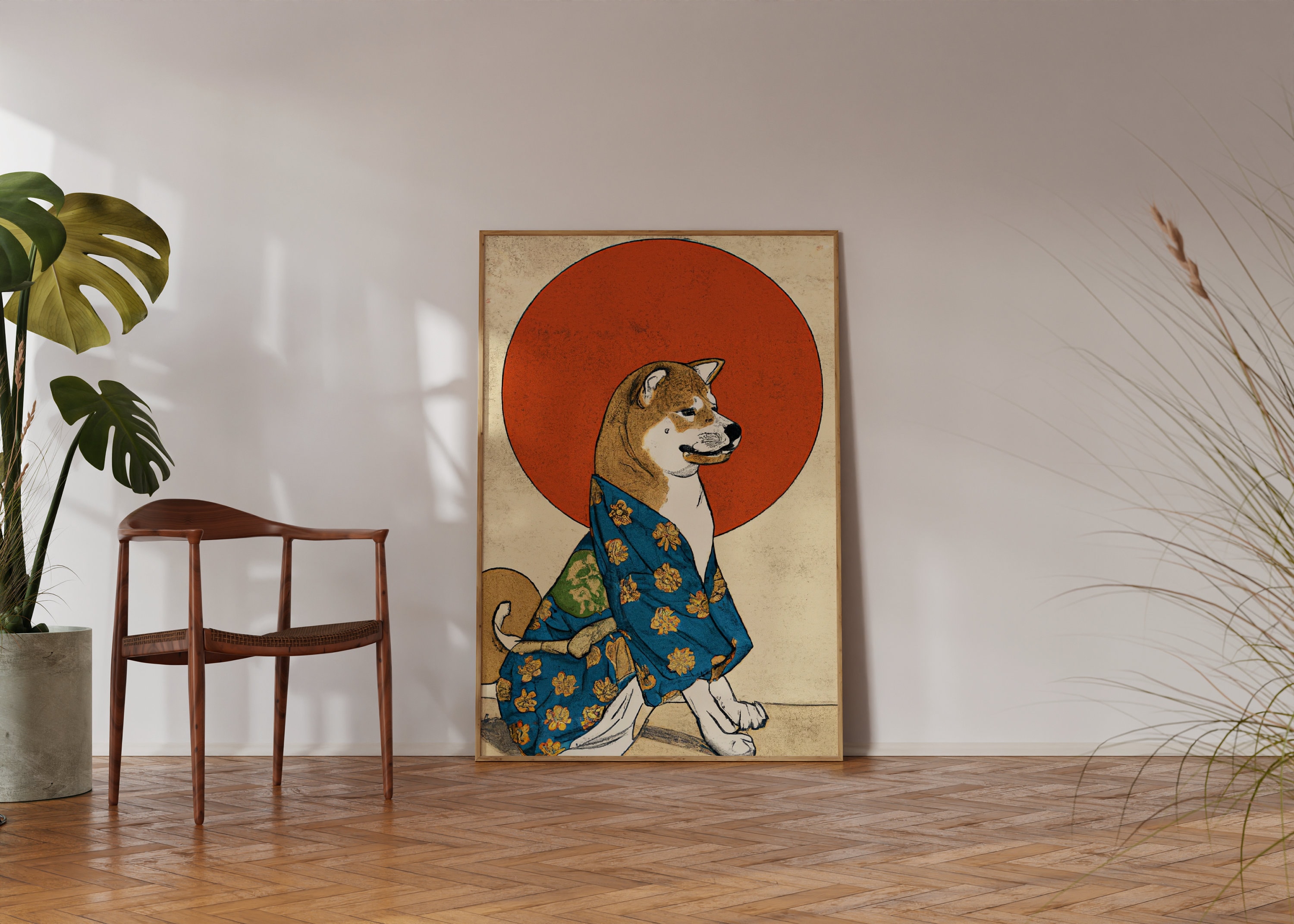 Doge Meme - Japanese Ukiyo-e Style Art Print - Official Ukiyo-e Cyber ...