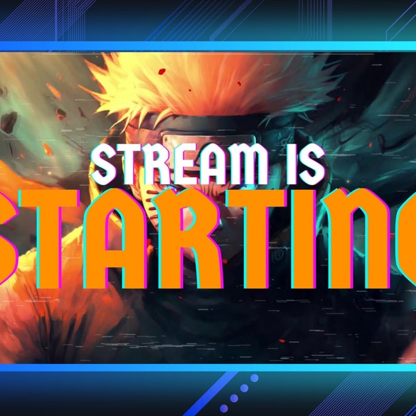 Naruto Twitch Overlay - Etsy