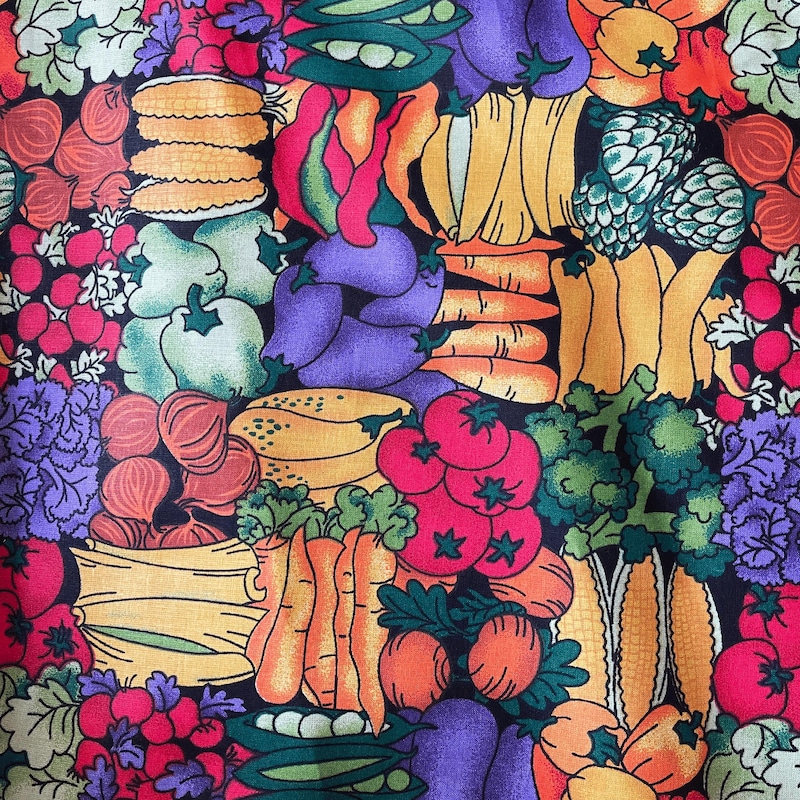 Food Theme Fabric - Etsy