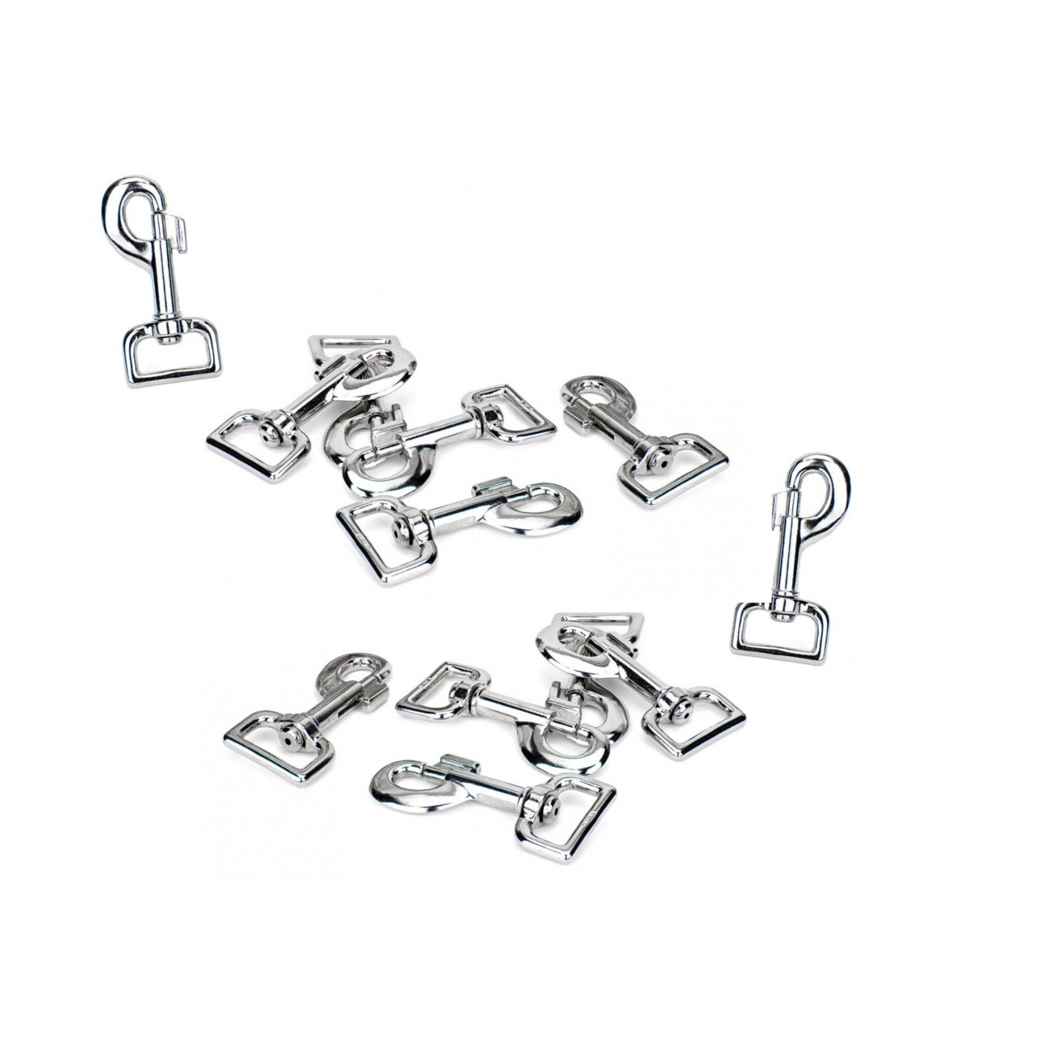 Dog Leash Hardware, Snap Hooks for Dog Leash, Nickel Snap Hooks, Metal ...