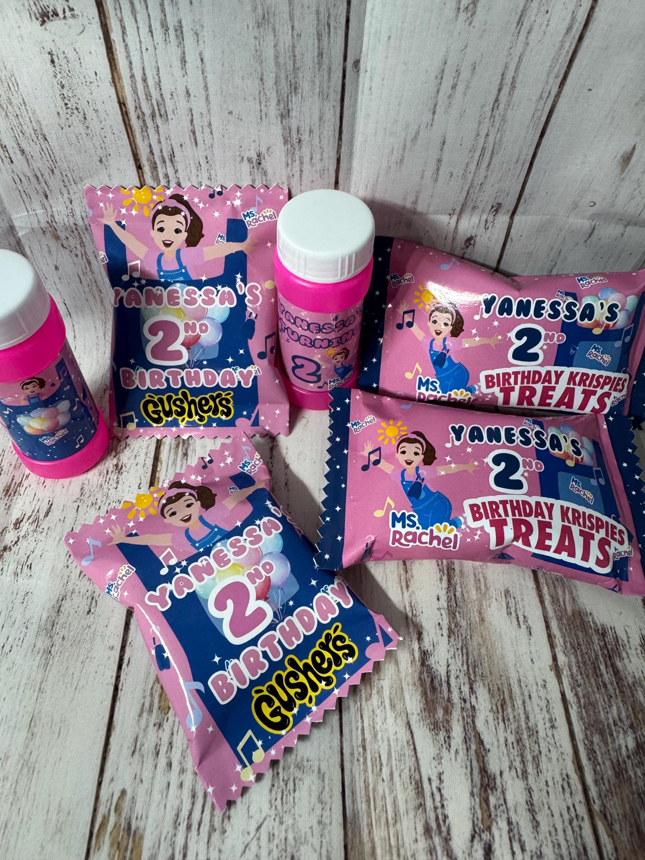 Custom Gushers, Birthday Party Favors - Etsy