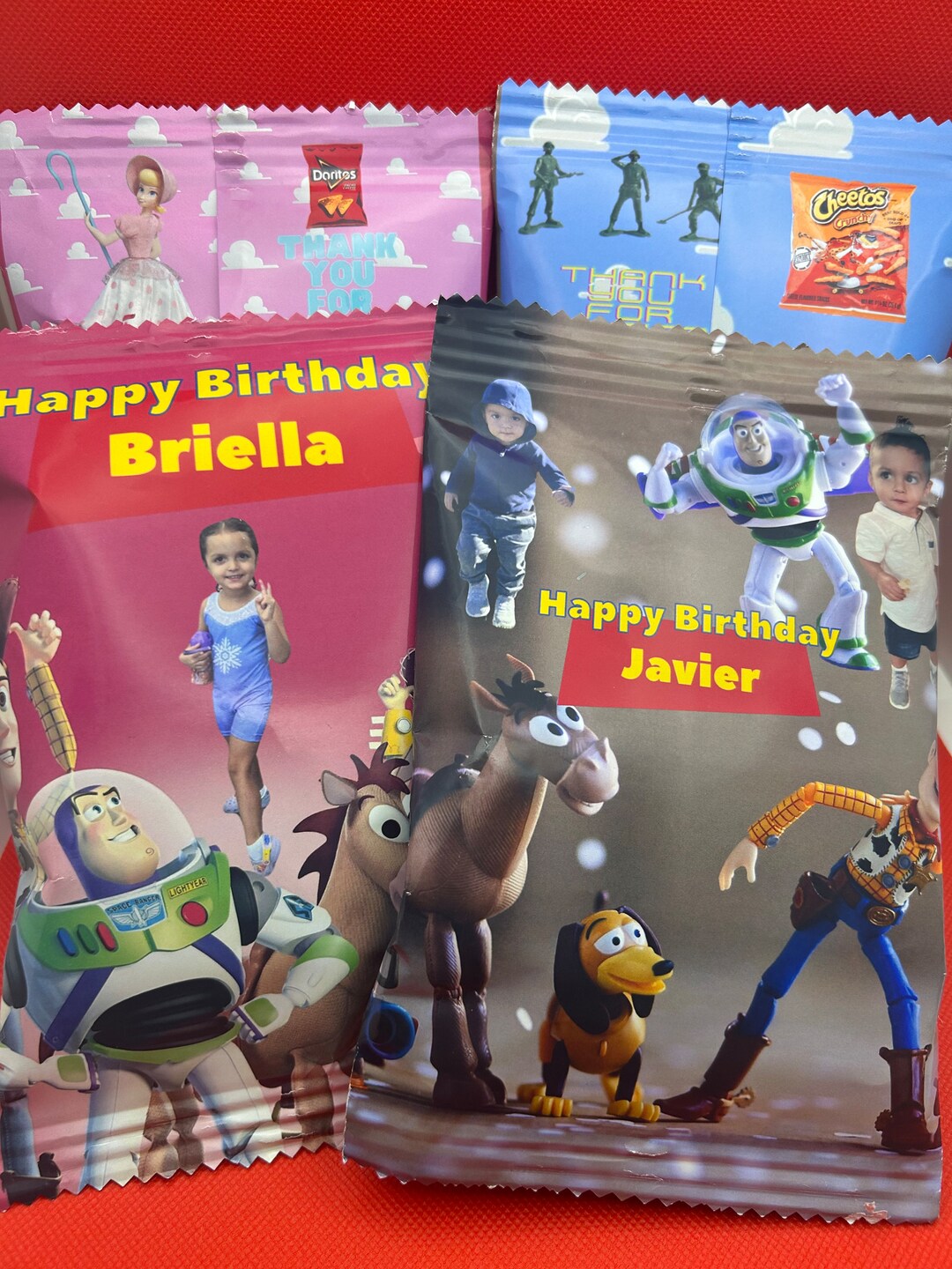 Custom Chip Bagsbirthday Party Chips - Etsy