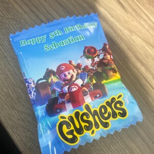 Custom Gushers, Birthday Party Favors - Etsy