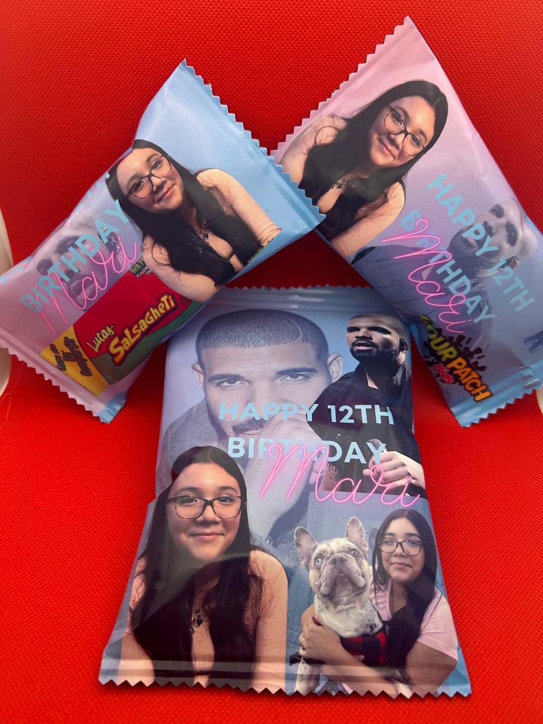 Custom Treat Wrapping, Rice Krispy Treats, Gushers, Duvalin ...