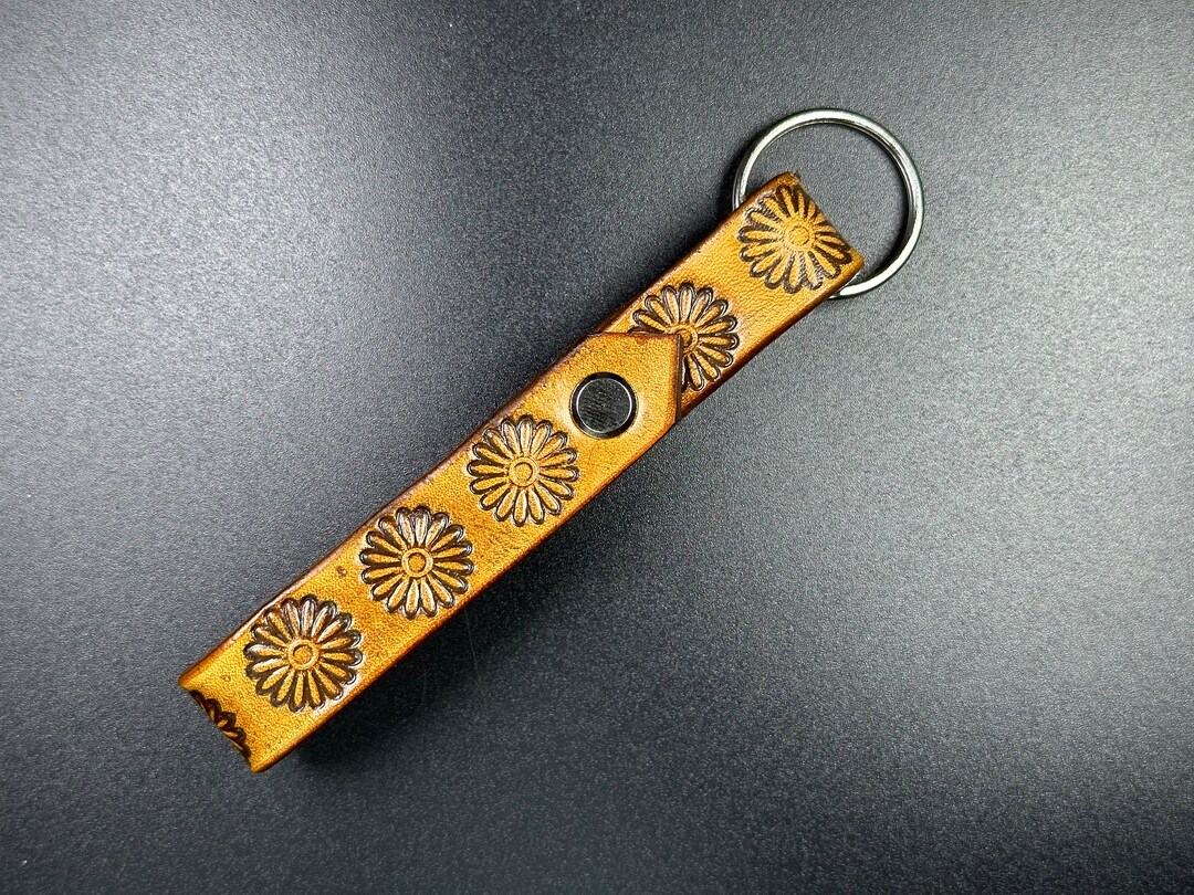 The Leather Keychain,stitched,handmade,accessories,gifts,for Man,for ...