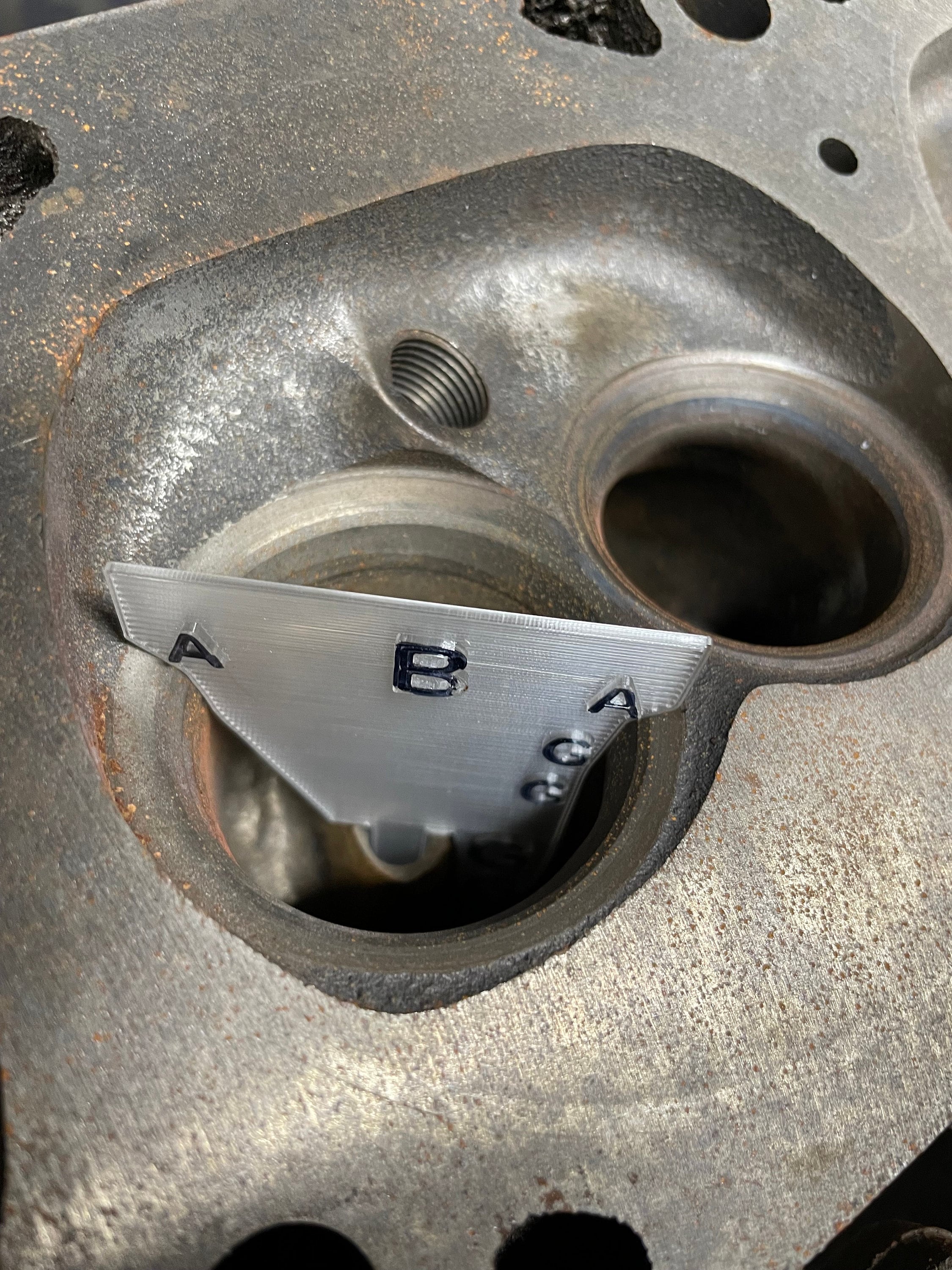 Mopar Performance Small Block La Porting Templates. P4876412 - Etsy