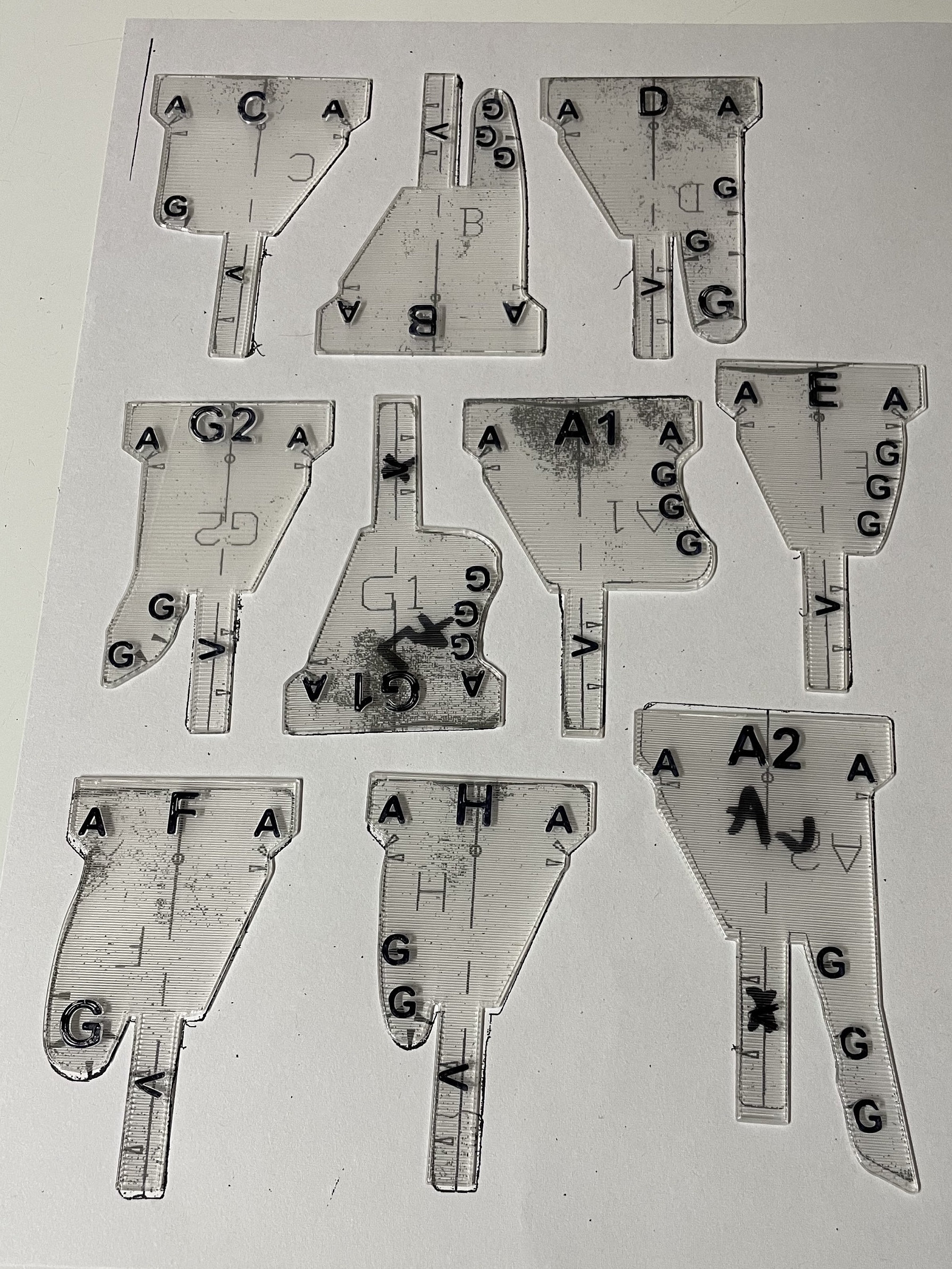 Mopar Performance Small Block La Porting Templates. P4876412 - Etsy