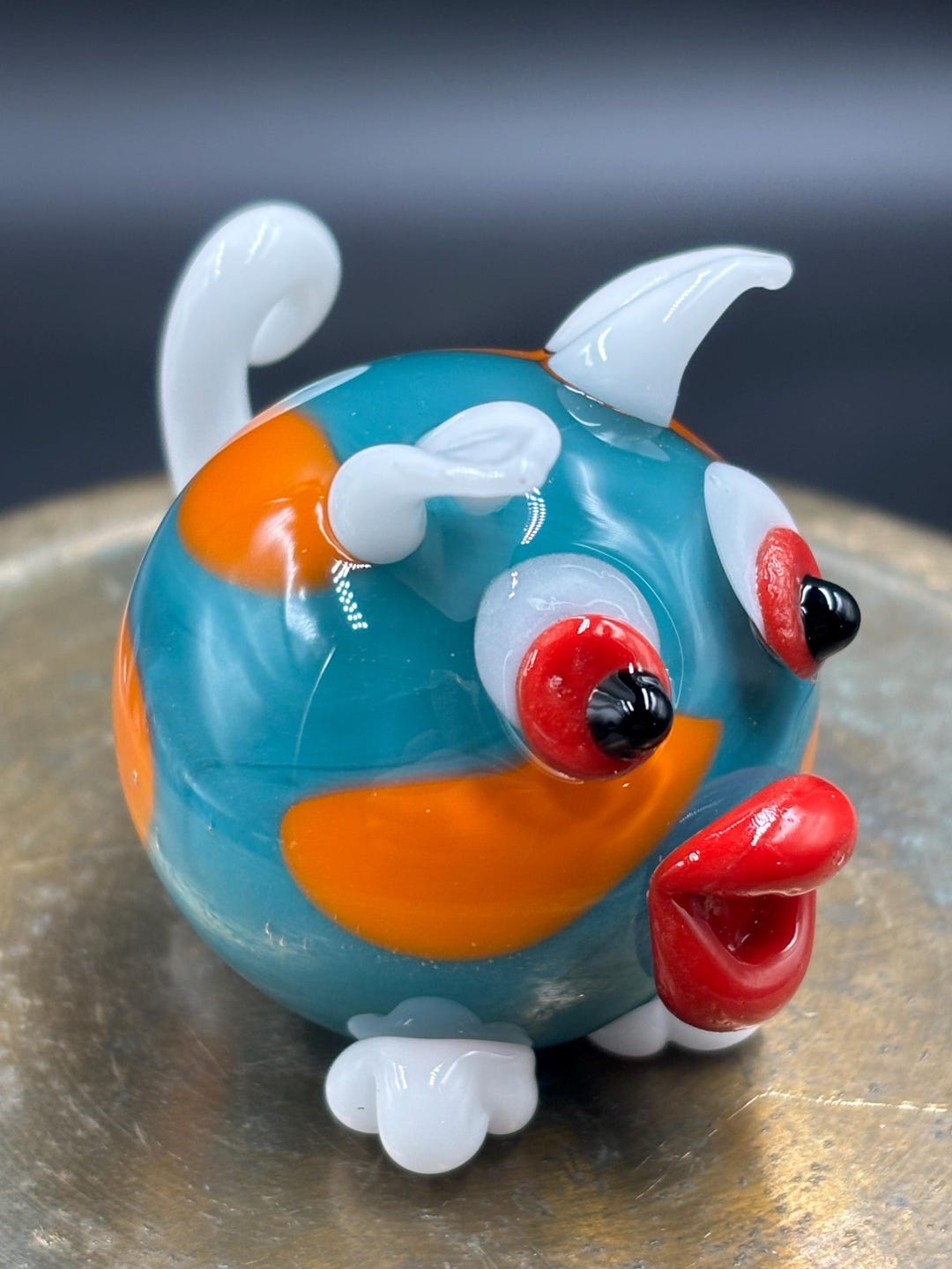 1.7 Inch in Diameter, Goofball Steampunk Animal Cat, Lion, Meerkat ...