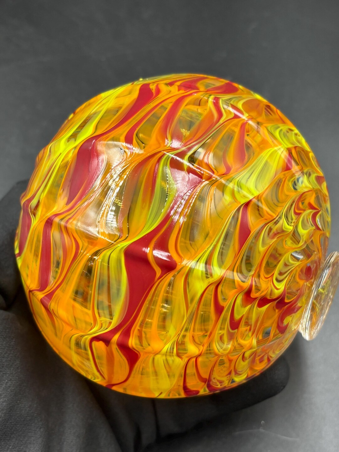 Fireball Garden Float Pond Art Garden Art Handmade in USA - Etsy