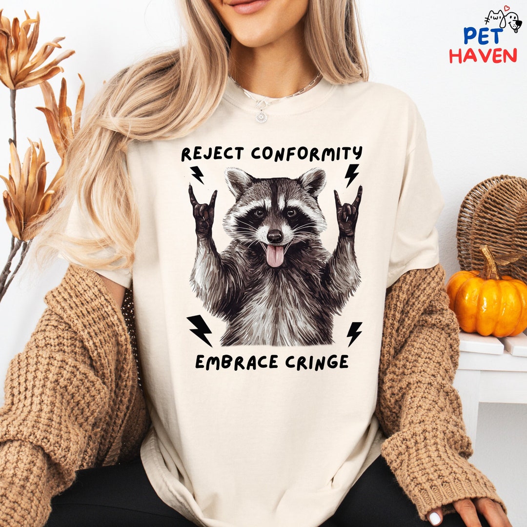 Raccoon Shirt, Raccoon Lovers, Funny Raccoon Tee, Raccoon Moon Tshirt ...