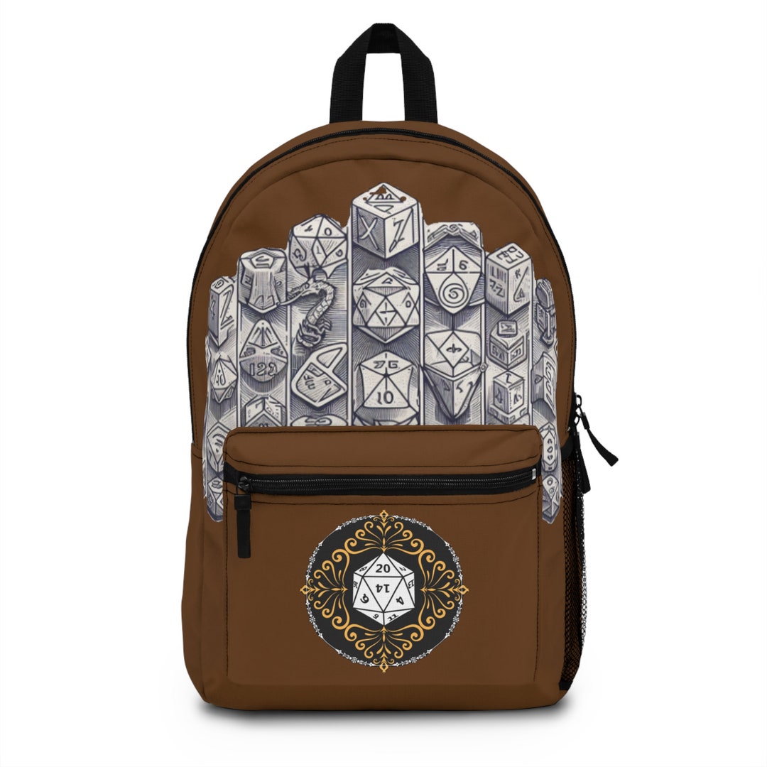 Dnd Backpack, Dnd Dm Backpack, Dungeon Master Bag, Dungeons and Dragons ...