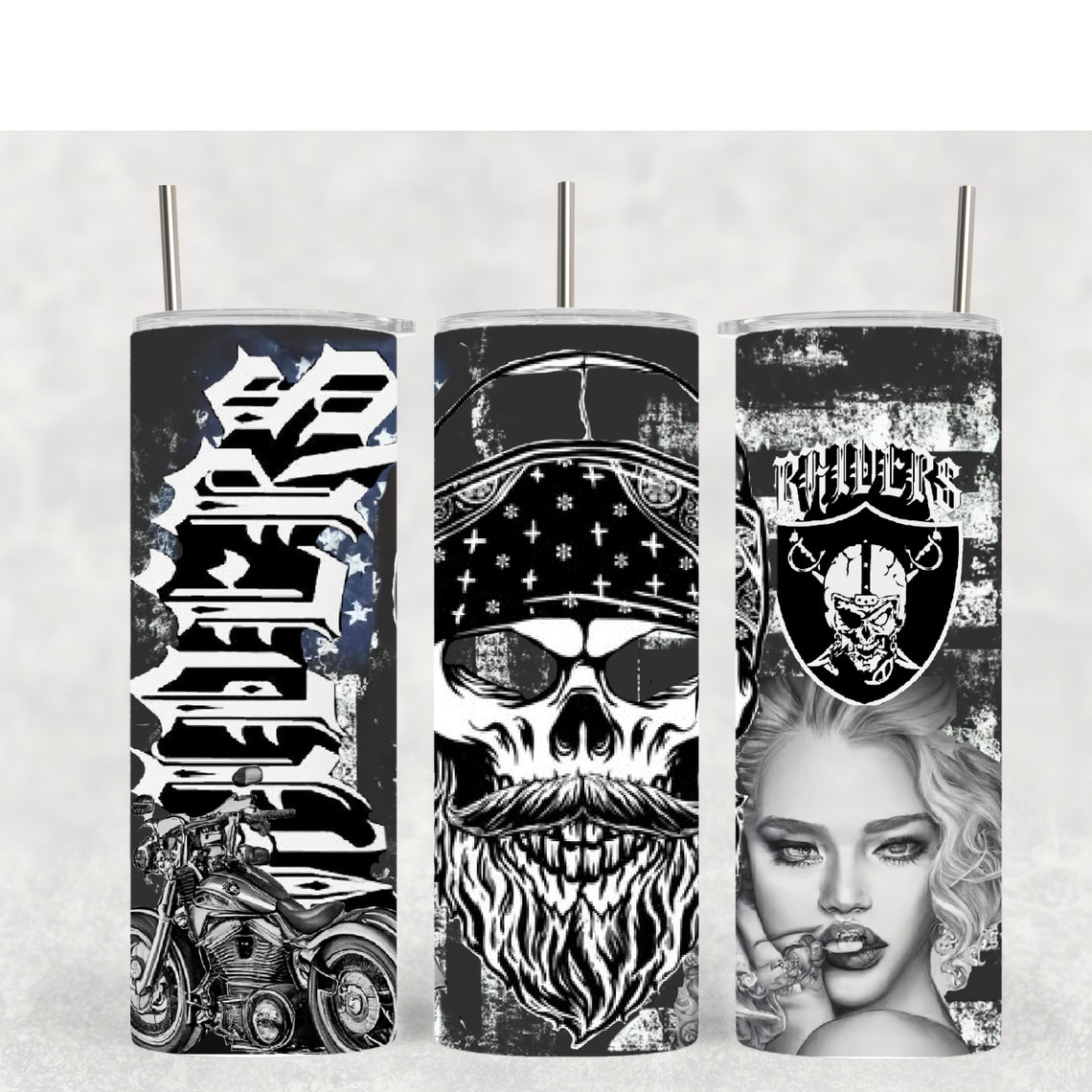Raiders, Tumbler Wrap, Sublimation, Motorcycle, LV, Png, Tumbler Wrap ...