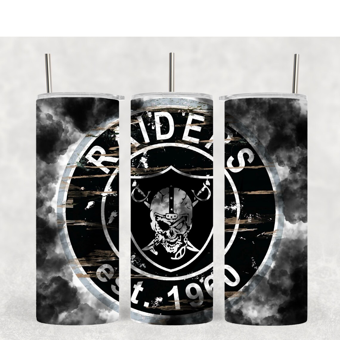 Tumbler Wrap, Sublimation, Vintage Logo, Raiders, Las Vegas, Football ...