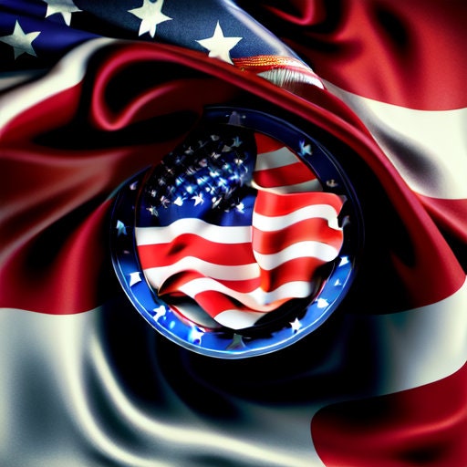 American Flag Png, Us Flag Png, AI Created, Custom Flag Png, Design ...
