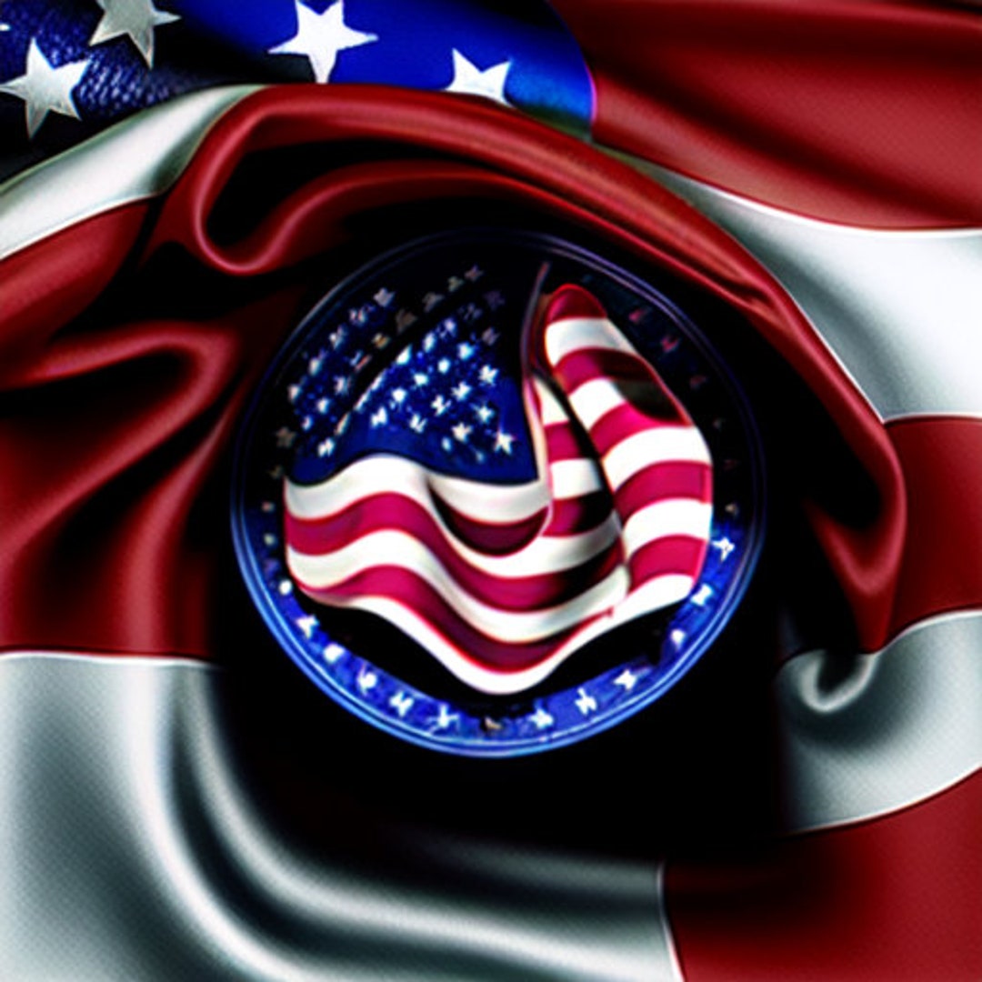 American Flag Png, Us Flag Png, AI Created, Custom Flag Png, Design ...