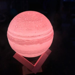 Planet Lamps With 16 Colors real Space Data Images Remote and Stand ...