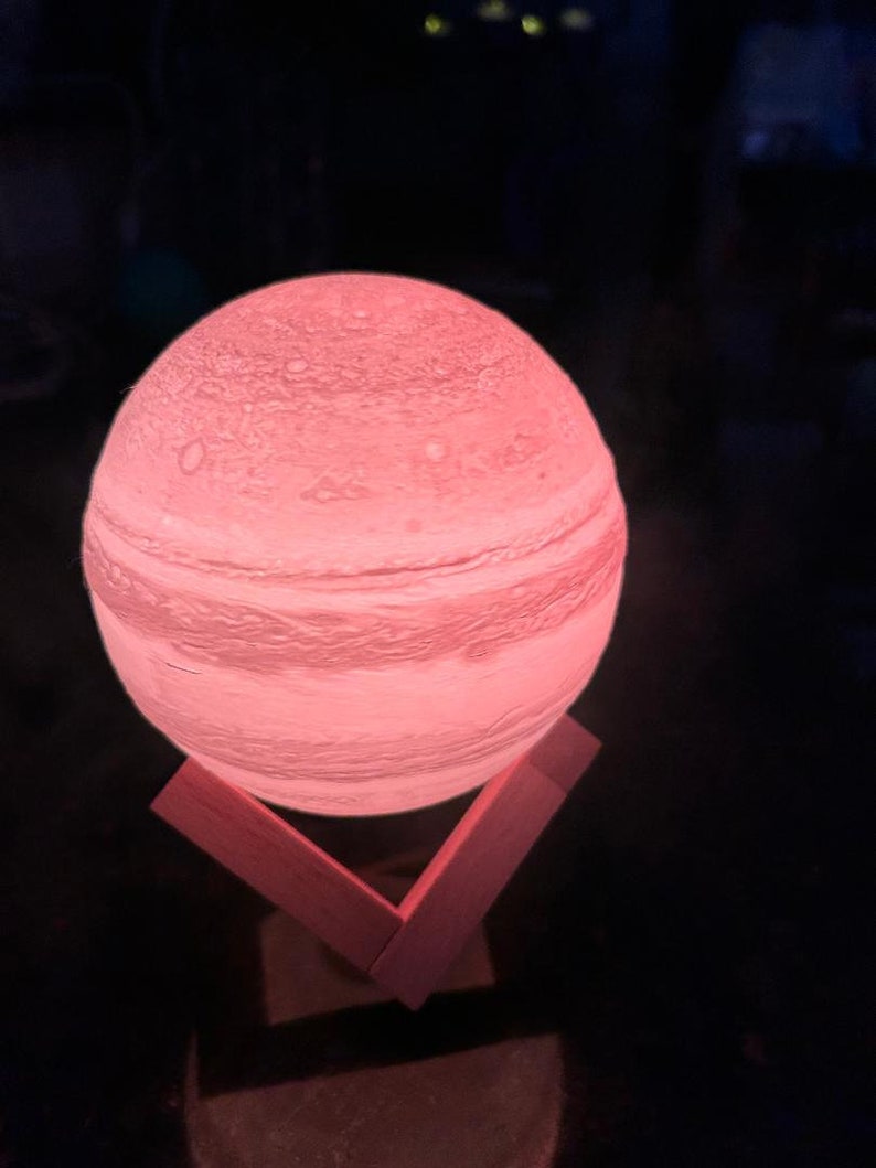 Planet Lamps With 16 Colors real Space Data Images Remote and Stand ...