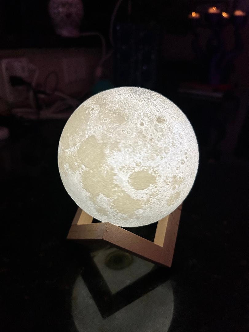 Planet Lamps With 16 Colors real Space Data Images Remote and Stand ...