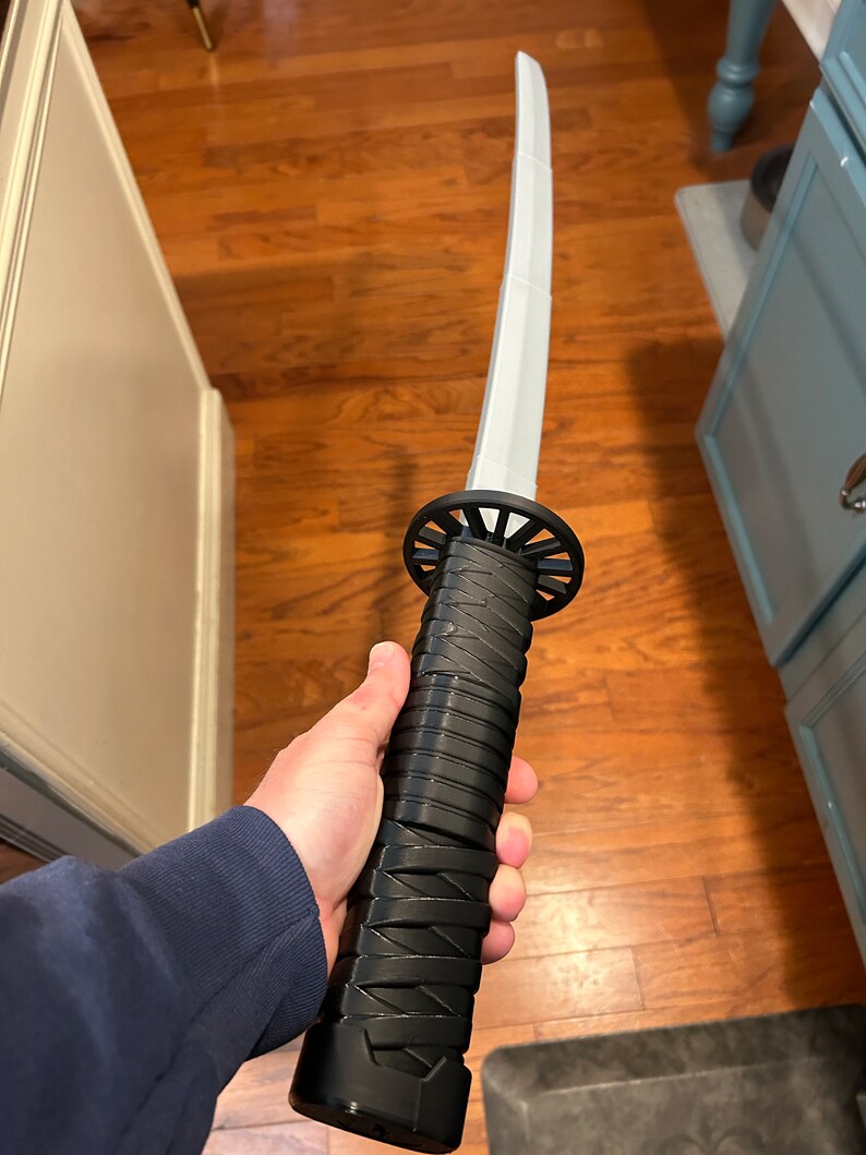 3d Printed Collapsable Katana Sword With Replaceable Blades - Etsy