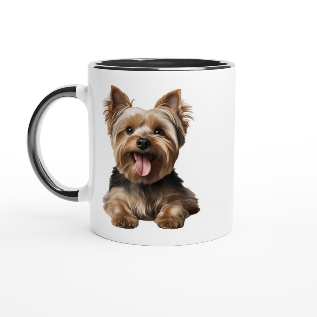Yorkshire Terrier / Yorkie Mug Black - Etsy