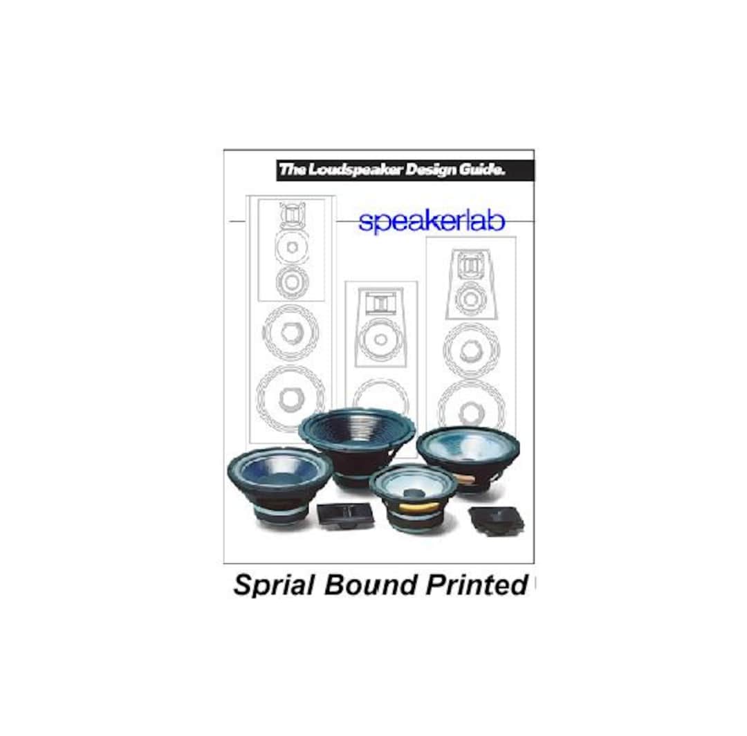 The Loudspeaker Design Guide by Speakerlab 36 Page Book - Etsy