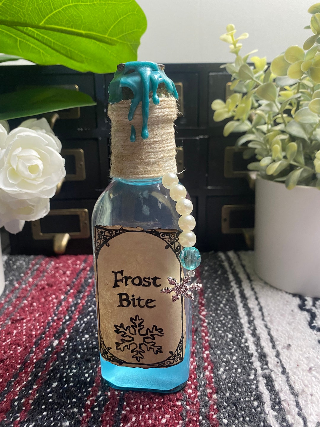Frost Bite Magical Decorative Potion Bottle - Etsy