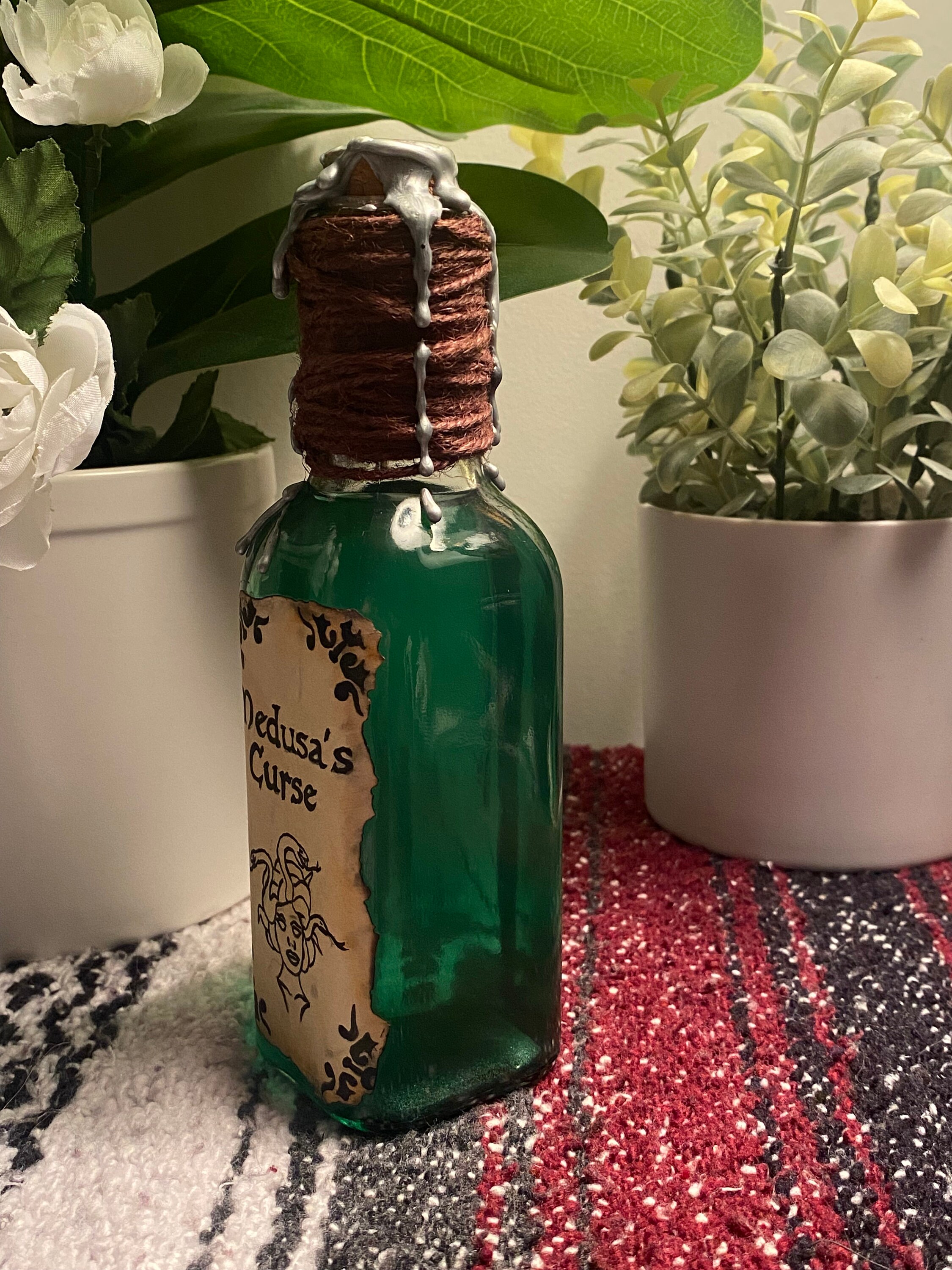 Medusas Curse Magical Decorative Potion Bottle - Etsy