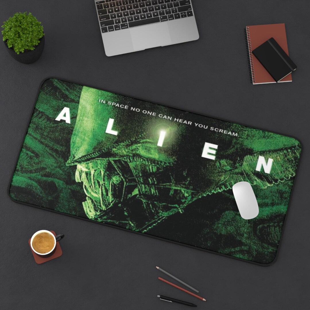 Aliens Inspired Fan Art, Mousepad Desk Mat, Gamer Gift Idea, Aliens ...